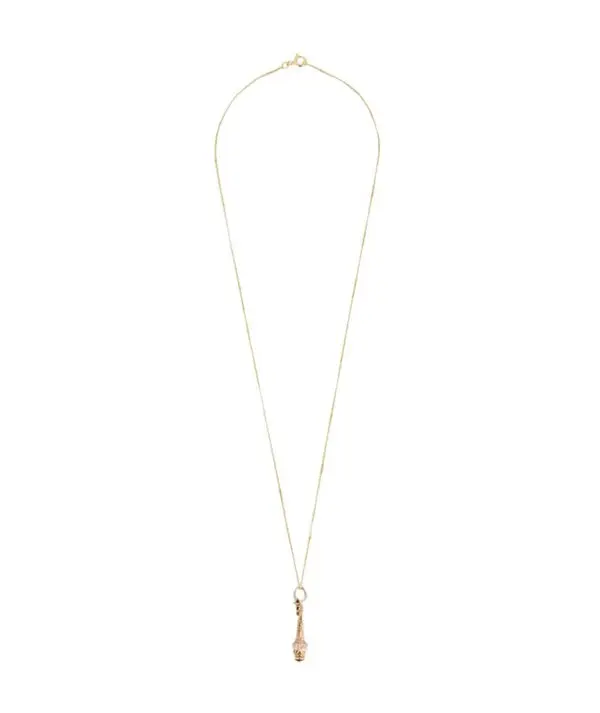 LAURA VANN Serpent Pendant Necklace - Gold