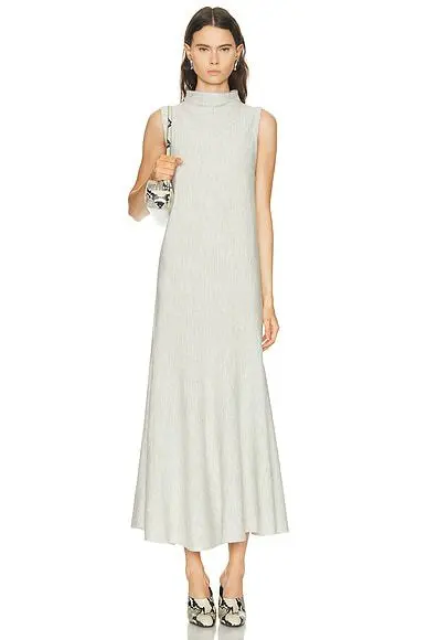 Khaite Margo Wool Dress - Cloud