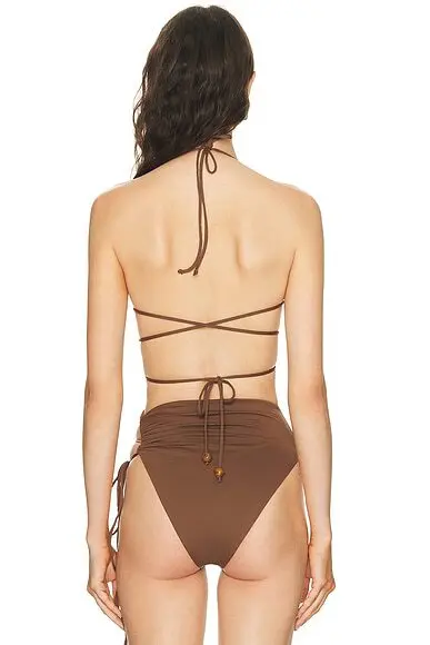 Magda Butrym Triangle Bikini Top