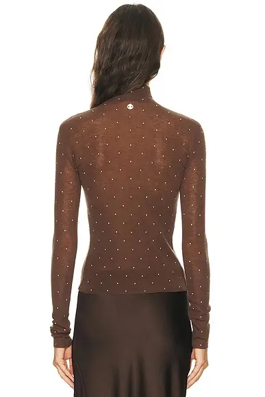 Rabanne Embellished Turtleneck