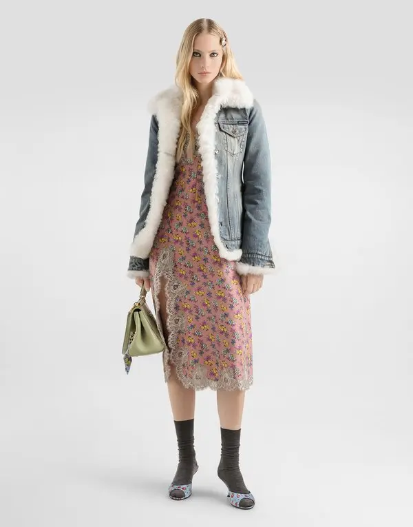 Dolce & Gabbana Floral-print Slip Dress