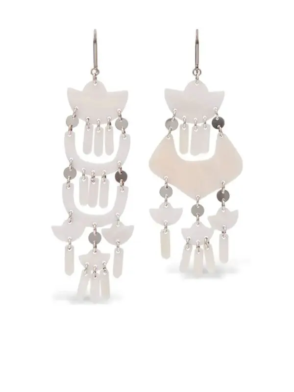 Isabel Marant Yue Pendant Earrings - Grey