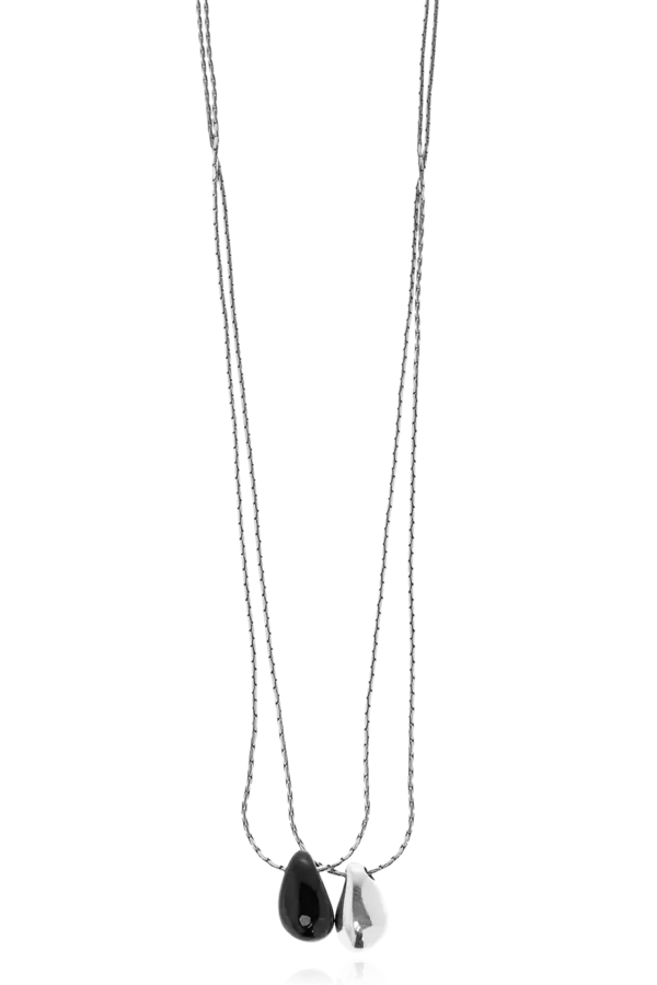 MARANT Brass Necklace - Silver