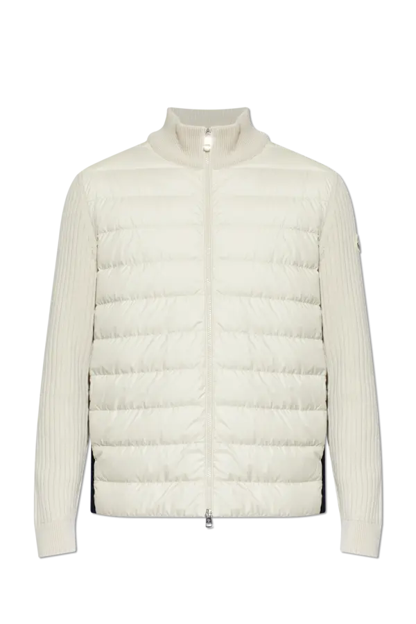Moncler Quilted Front Cardigan