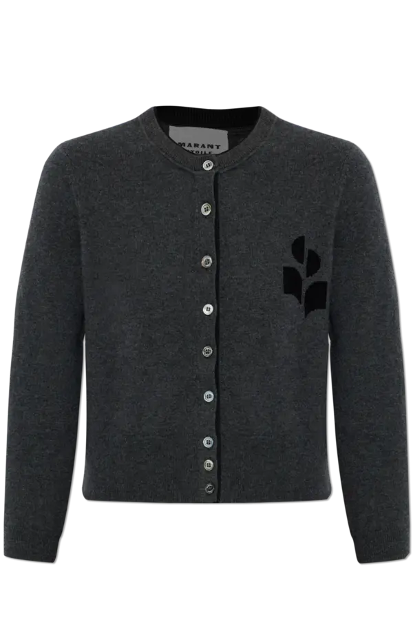 MARANT ETOILE Lona Cardigan - Grey