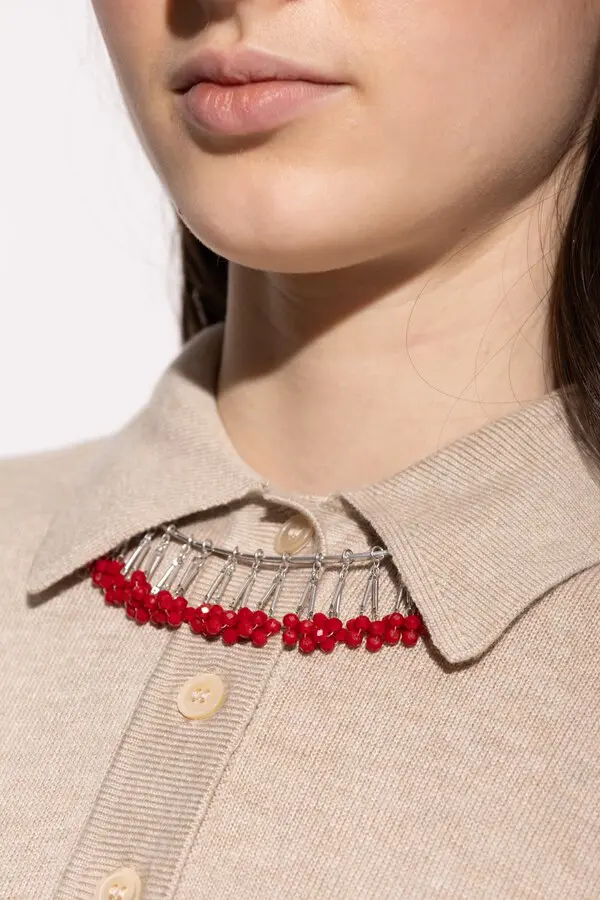 Isabel Marant Étoile Necklace With Stones - Silver