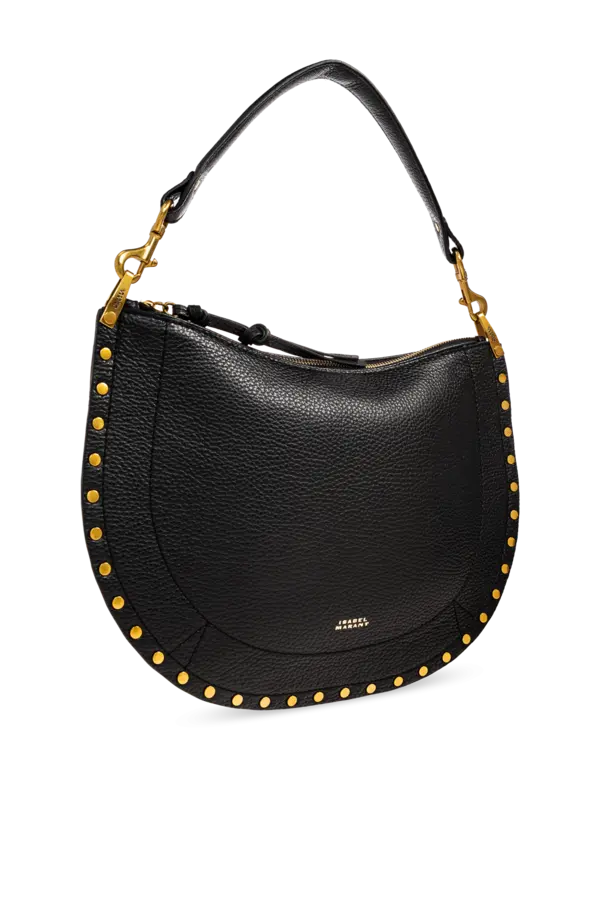 Isabel Marant Oskan Soft Shoulder Bag - Black