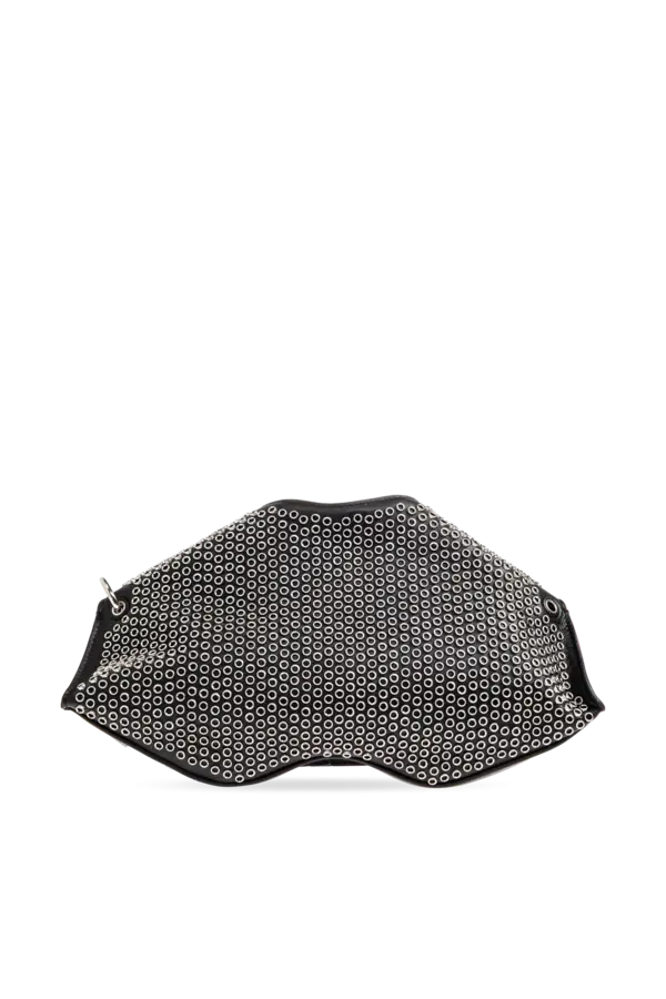Alexander McQueen Manta Shoulder Bag - Silver