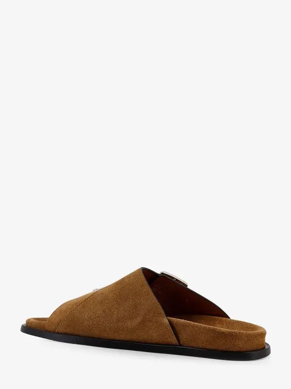 ALOHAS Alba Suede Sandals - Brown
