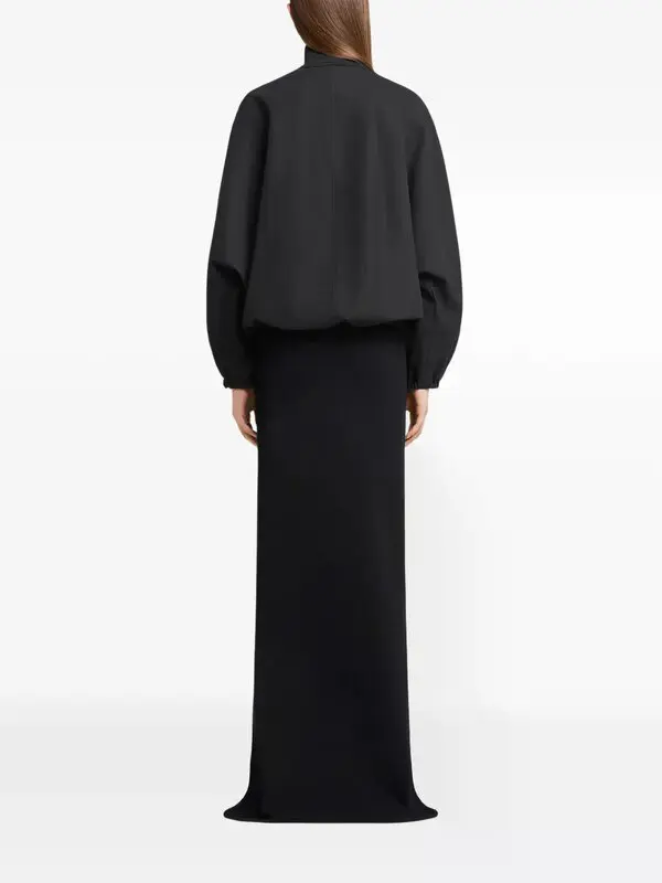 COURREGES Knitted Asymmetric Skirt - Black