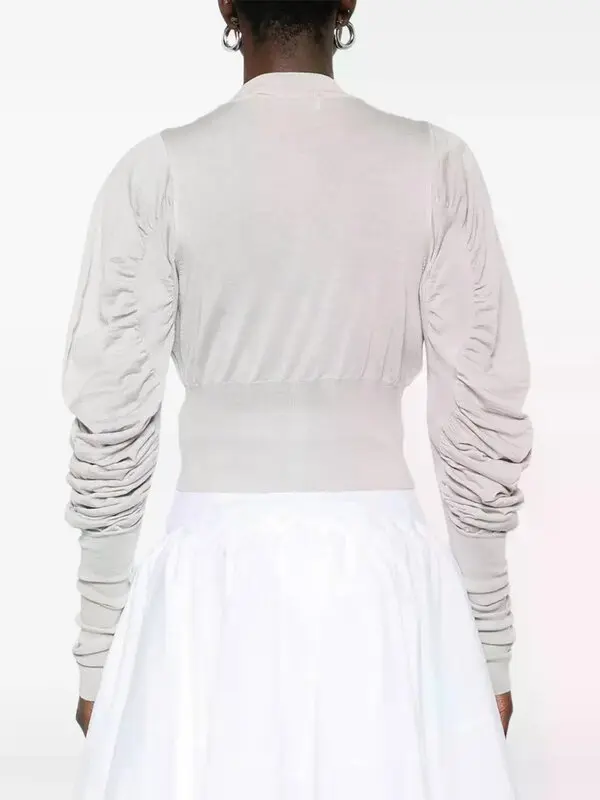 VIVIENNE WESTWOOD Eli Cropped Cardigan - Neutrals