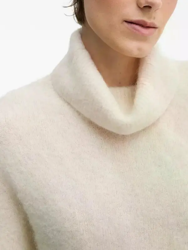 SANDRO FERRONE Roll-neck Sweater - Neutrals