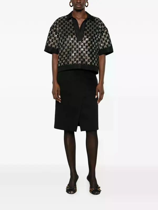Gucci Sequin Embellished Top
