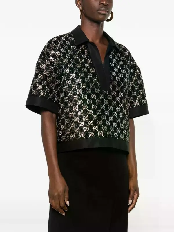 Gucci Sequin Embellished Top