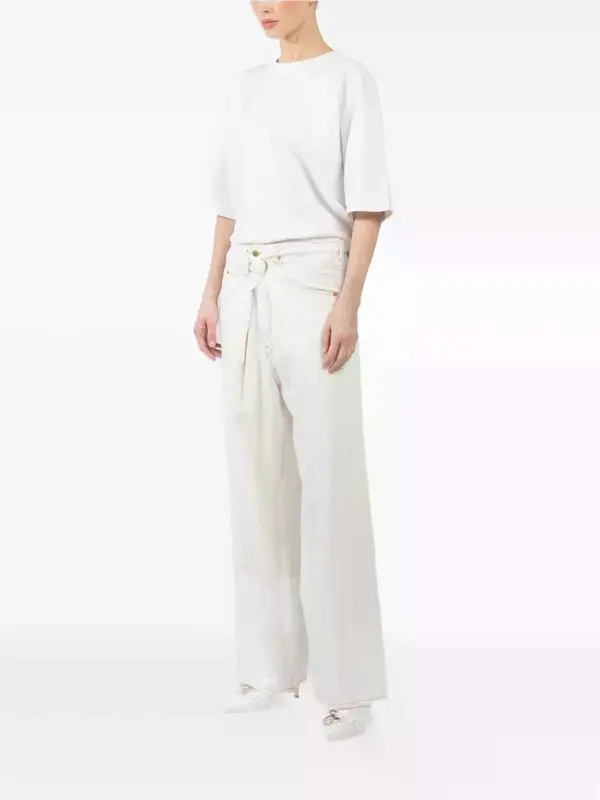 DARKPARK Button-fastening Wide-leg Jeans - Neutrals