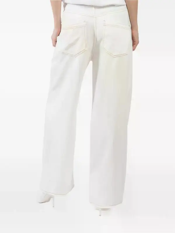 DARKPARK Button-fastening Wide-leg Jeans - Neutrals