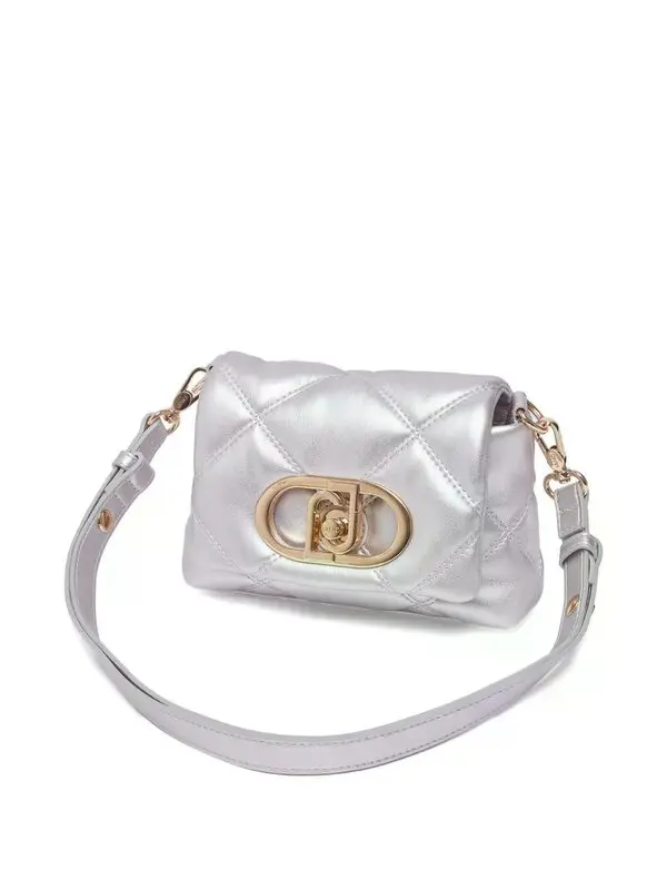 Liu Jo Small Quilted Shoulder Bag - Silver