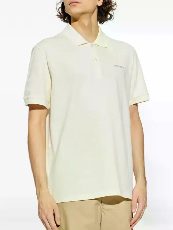 Alexander McQueen Logo-detail Polo Shirt