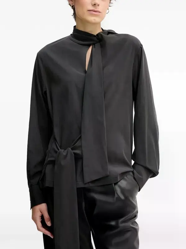 SANDRO FERRONE Tie-neck Blouse