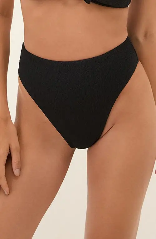 VIX PAULA HERMANNY Firenze Gigi High-waist Bikini Bottom - Black