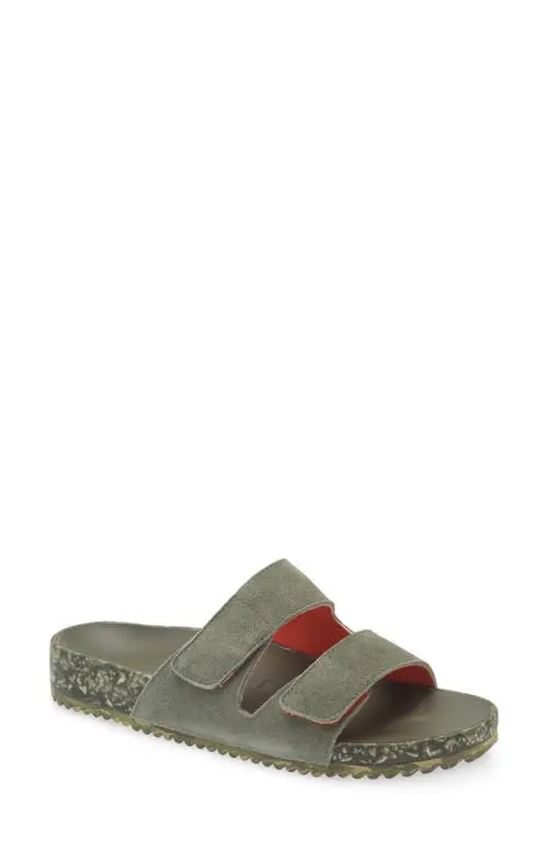 FLEKS Riviera Slide Sandal - Forest