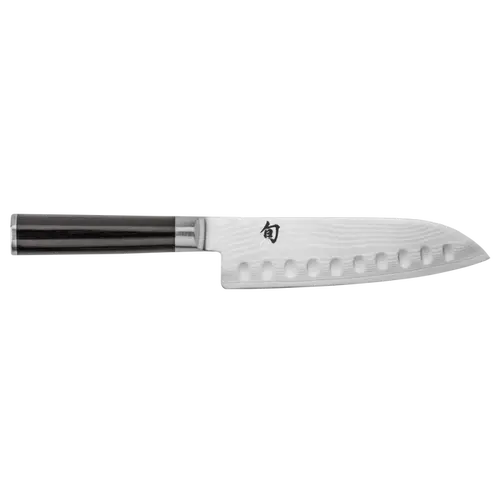 SHUN Dm0718 Classic Hollow Ground Santoku - Ebony