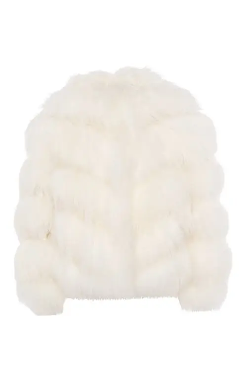 Gorski Genuine Shearling Jacket - White