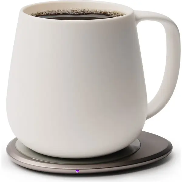 OHOM INC Ui+ Self-heating Mug Set - Jasmine White