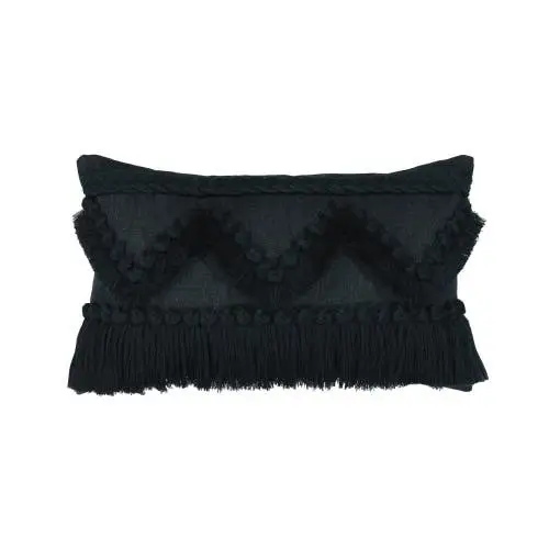 ELAINE SMITH Tavarua Indoor & Outdoor Woven Accent Pillow - Indigo