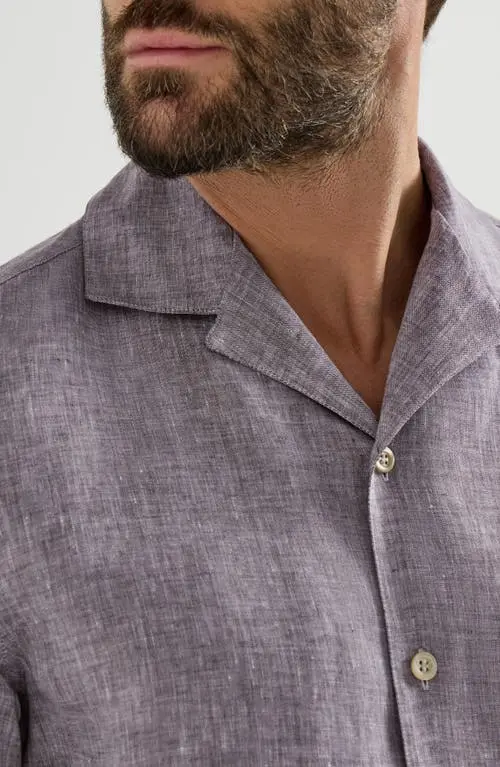Brunello Cucinelli Short Sleeve Shirt - Hazelnut