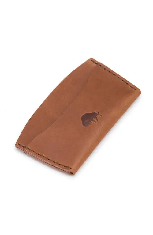 EZRA ARTHUR Classic Card Holder Wallet - Whiskey