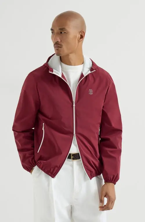 Brunello Cucinelli Nylon Jacket - Cherry