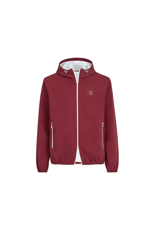 Brunello Cucinelli Nylon Jacket - Cherry