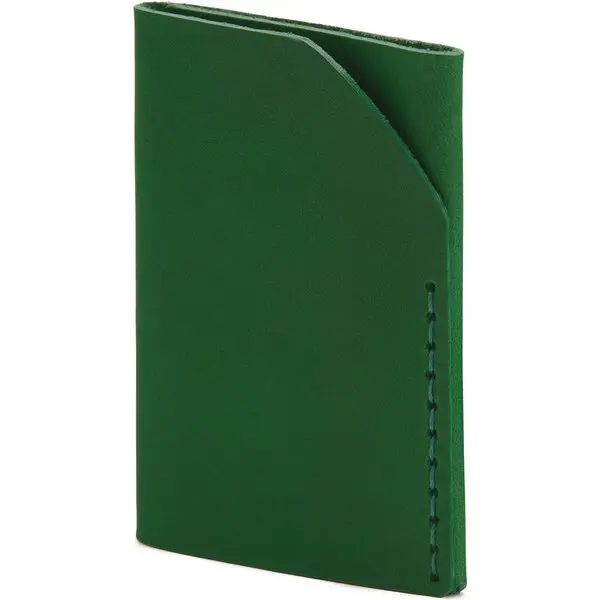 EZRA ARTHUR No. 2 Card Holder Wallet - Green