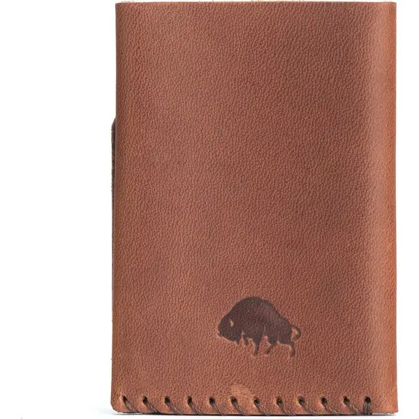 EZRA ARTHUR No. 2 Card Holder Wallet - Whiskey