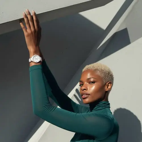 NCMPRBL Petite Link Ceramic Bracelet Watch