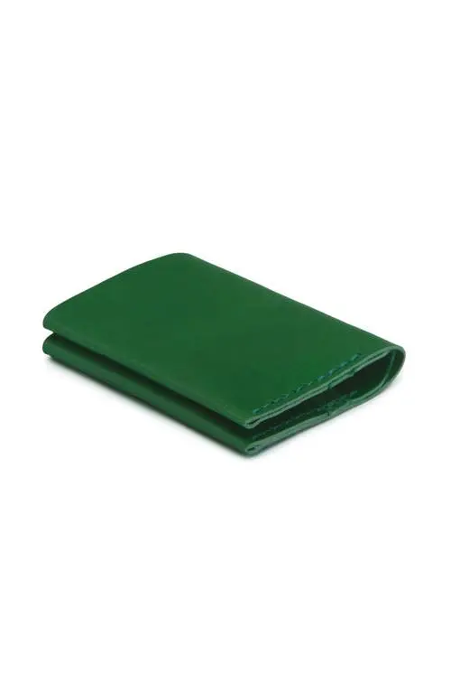 EZRA ARTHUR Slim Bifold Wallet - Green