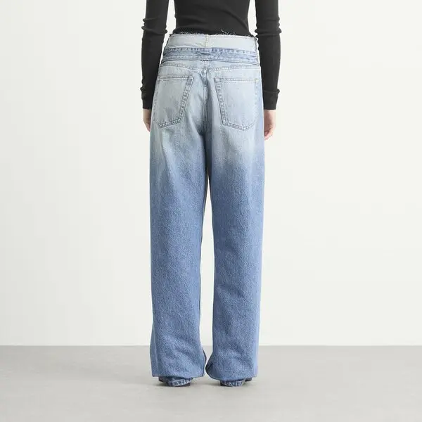 MAISON MARGIELA Deconstructed Straight-leg Jeans