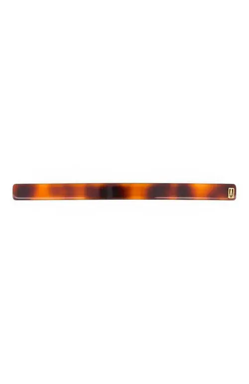 Alexandre De Paris Tuileries Acetate Barrette - Tortoiseshell
