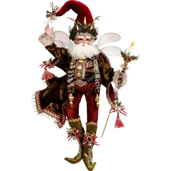 MARK ROBERTS Father Christmas Fairy - Olive Green