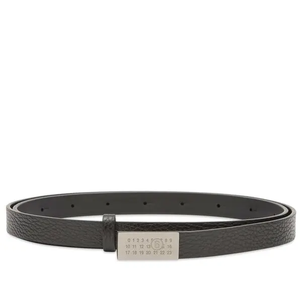 MAISON MARGIELA Leather Belt - Black