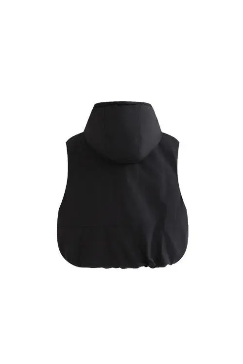 MOUSTACHE Hooded Puffer Vest