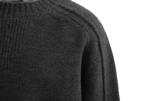 MOUSTACHE Ribbed Crewneck Sweater