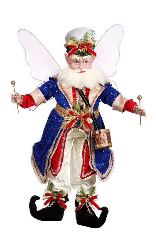 MARK ROBERTS Nutcracker Fairy - Shiny Blue