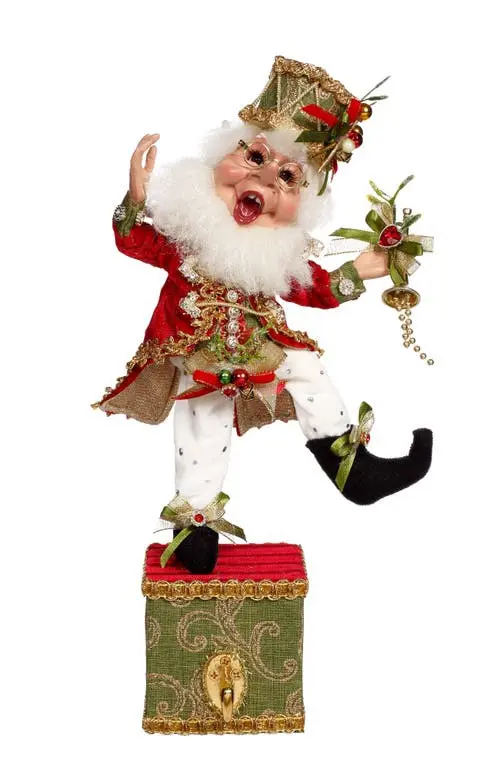 MARK ROBERTS Joyful Elf Stocking Holder