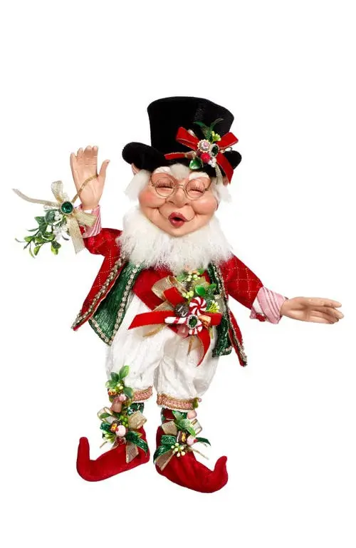 MARK ROBERTS Sweet Mistletoe Elf - Red
