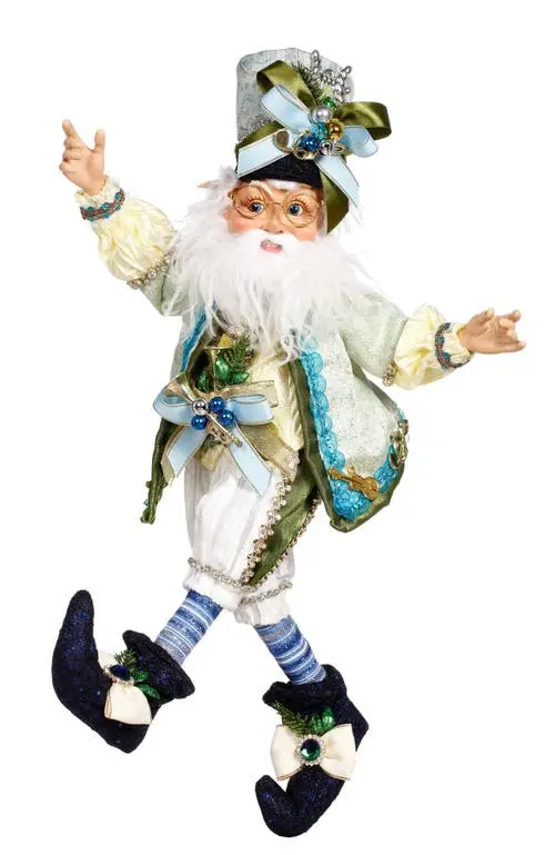 MARK ROBERTS North Pole Christmas Carol Elf - Baby Blue