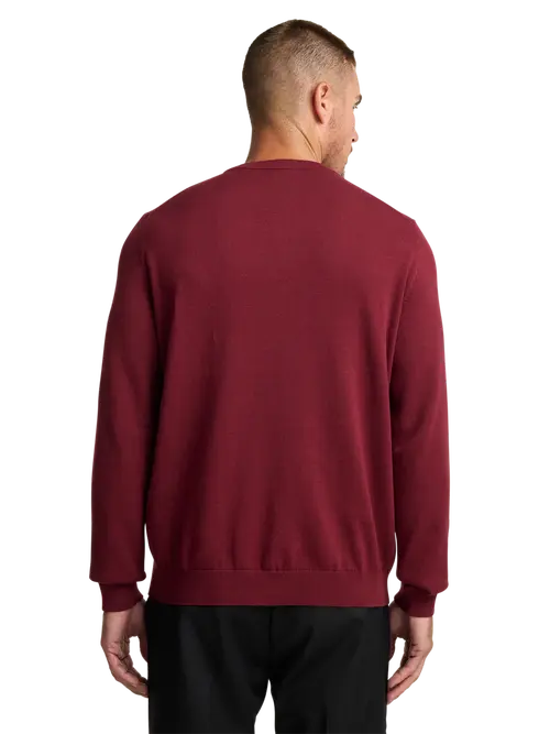 PAUL FREDRICK Cotton Crewneck Pullover