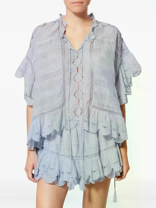 MARANT ETOILE Payton Blouse - Blue