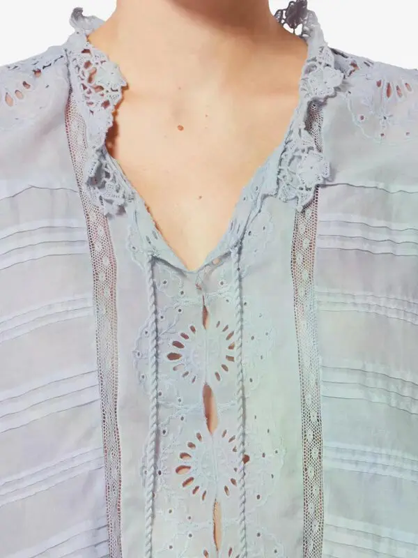 MARANT ETOILE Payton Blouse - Blue